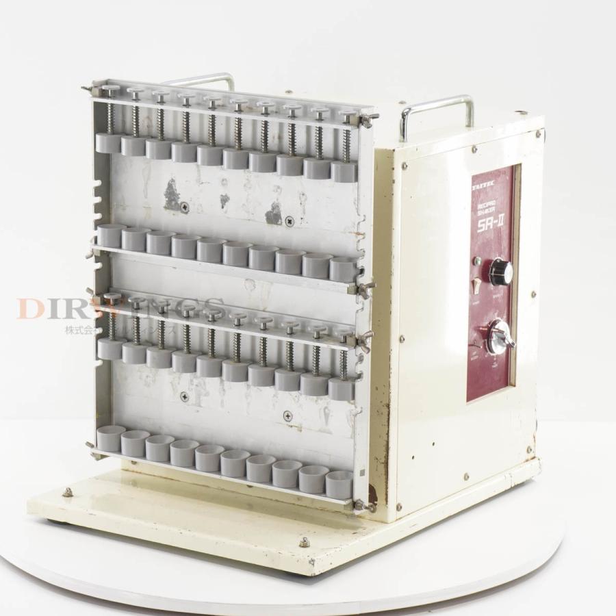 [DW]USED 8日保証 TAITEC SR-II SR-2 RECIPRO SHAKER レシプロシェーカー 試験管振とう台 振とう機 シェイカー [06708-0005 ...