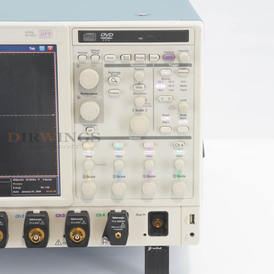 [DW]USED 8日保証 Tektronix DSA 70404 DSA70404 DSA70000 Digital Serial Analyzer デジタルシリアルアナライザー OPT ...