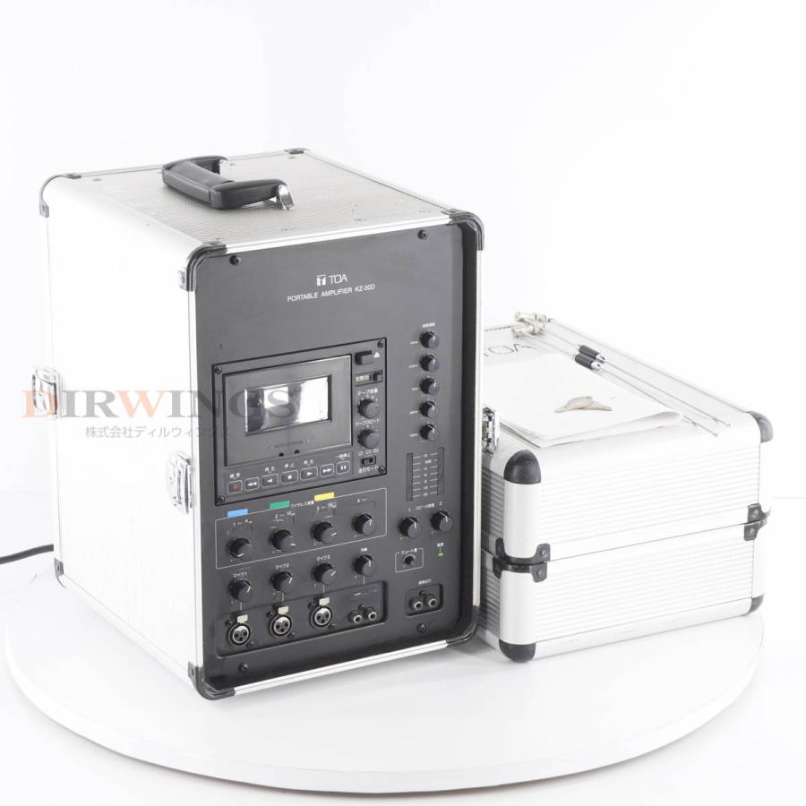 [PG]USED 8日保証 TOA KZ-30D ポータブルアンプ 移動用PAアンプ PORTABLE AMPLIFIER WTU-1820* ...