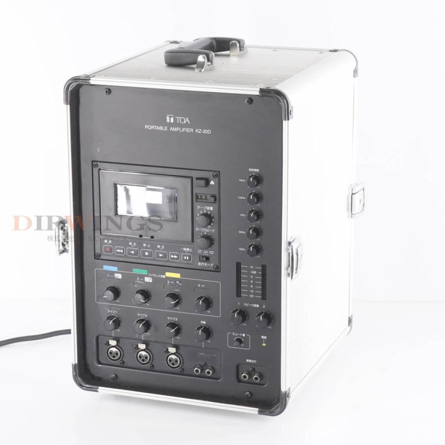 [PG]USED 8日保証 TOA KZ-30D ポータブルアンプ 移動用PAアンプ PORTABLE AMPLIFIER WTU-1820* ...