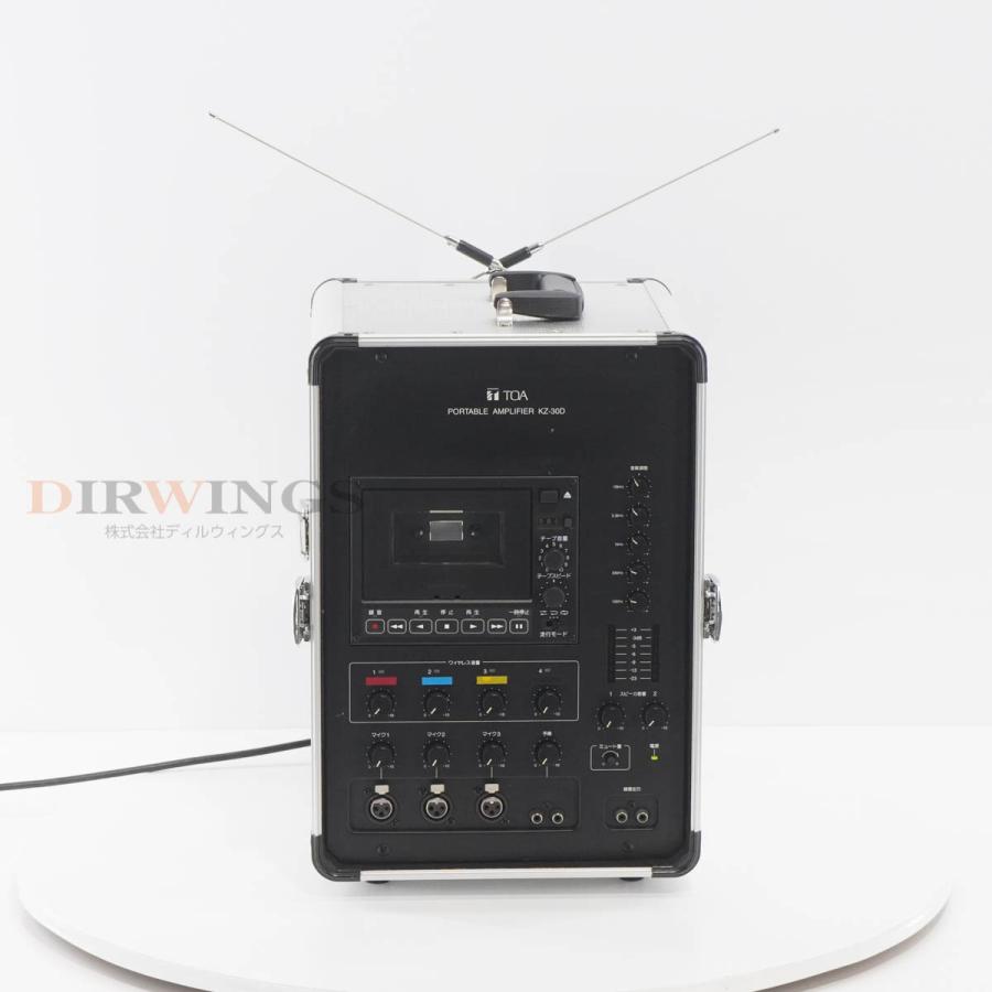 [PG]USED 8日保証 2台入荷 TOA KZ-30D 移動用PAアンプ ポータブルアンプ PORTABLE AMPLIFIER WTU ...