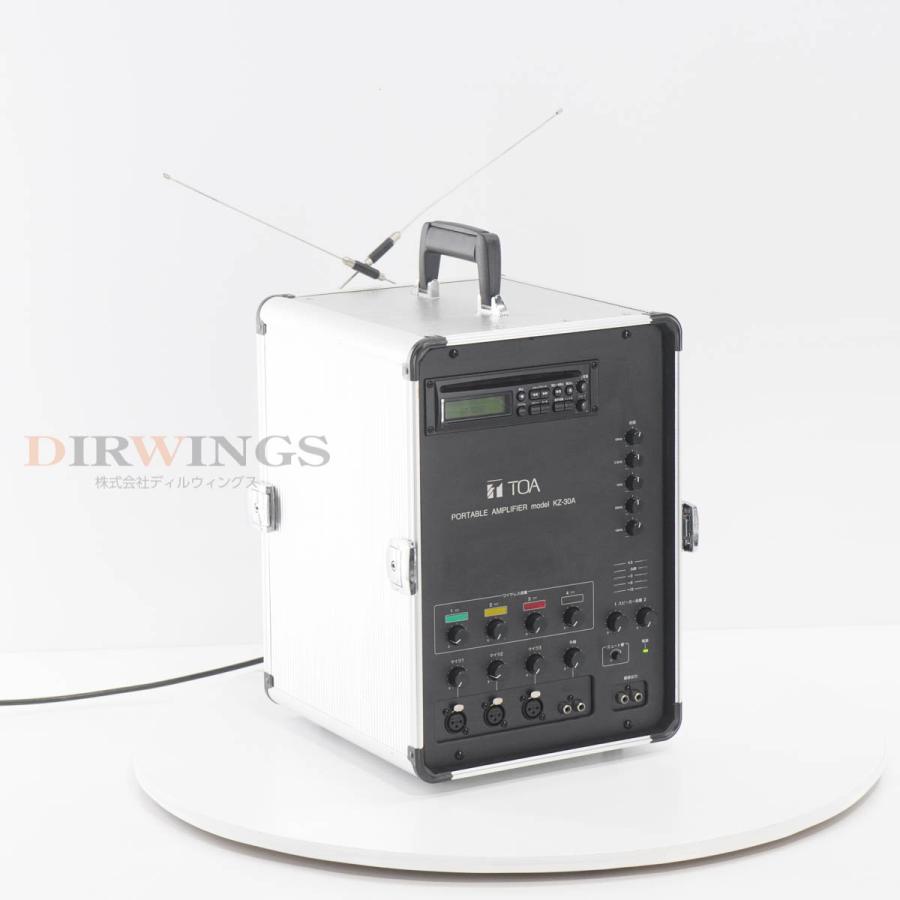 [PG]USED 8日保証 TOA KZ-30A 移動用PAアンプ ポータブルアンプ PORTABLE AMPLIFIER WTU-1820* ...