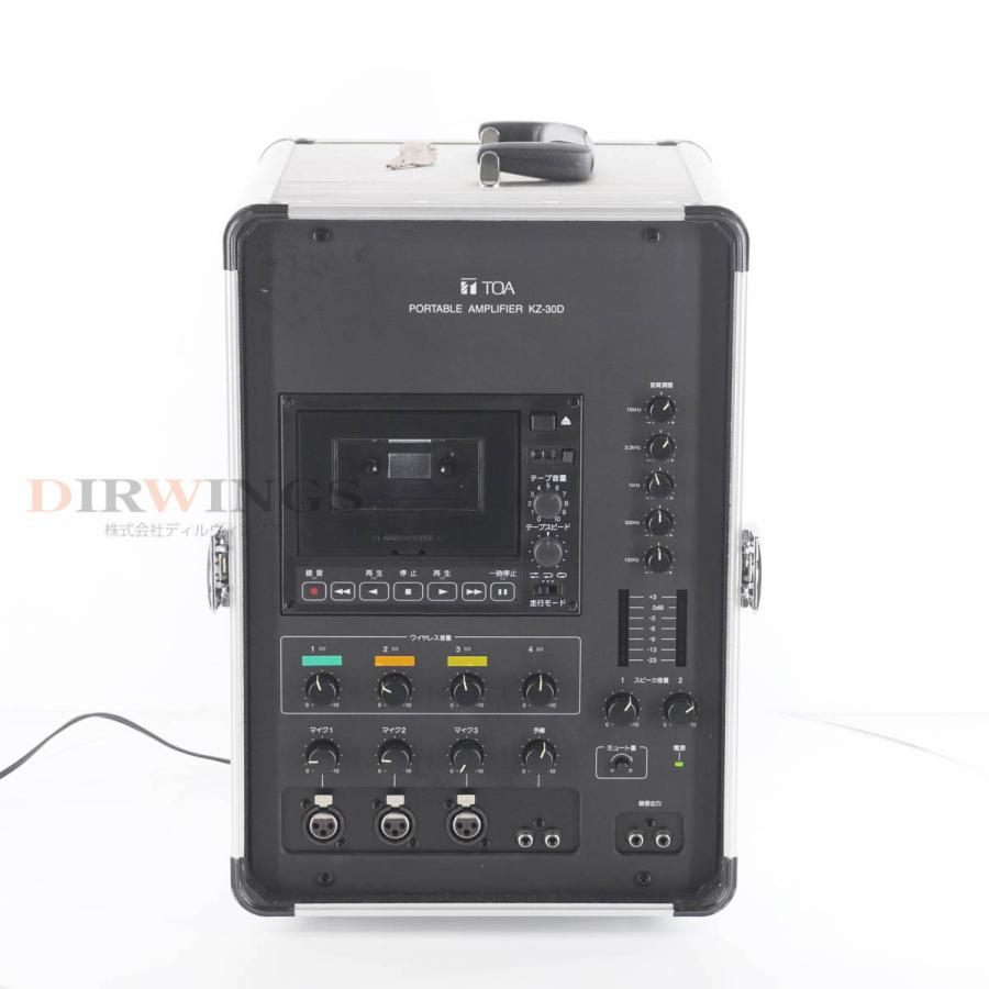 [PG]USED 8日保証 TOA KZ-30D ポータブルアンプ 移動用PAアンプ PORTABLE AMPLIFIER WTU-1820* ...