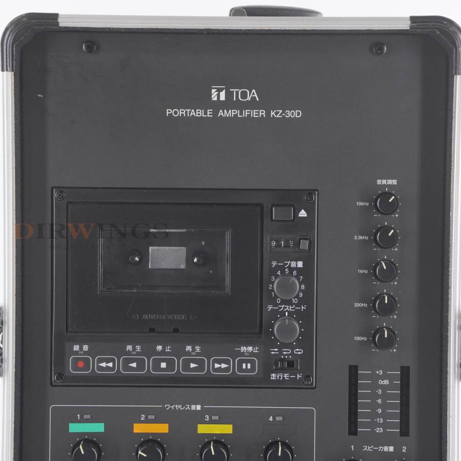[PG]USED 8日保証 TOA KZ-30D ポータブルアンプ 移動用PAアンプ PORTABLE AMPLIFIER WTU-1820* ...