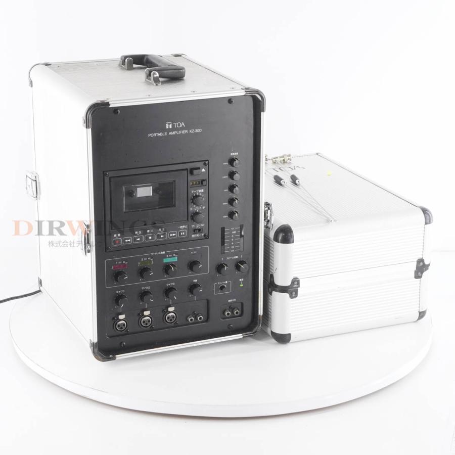 [PG]USED 8日保証 TOA KZ-30D ポータブルアンプ 移動用PAアンプ PORTABLE AMPLIFIER WTU-1820* ...