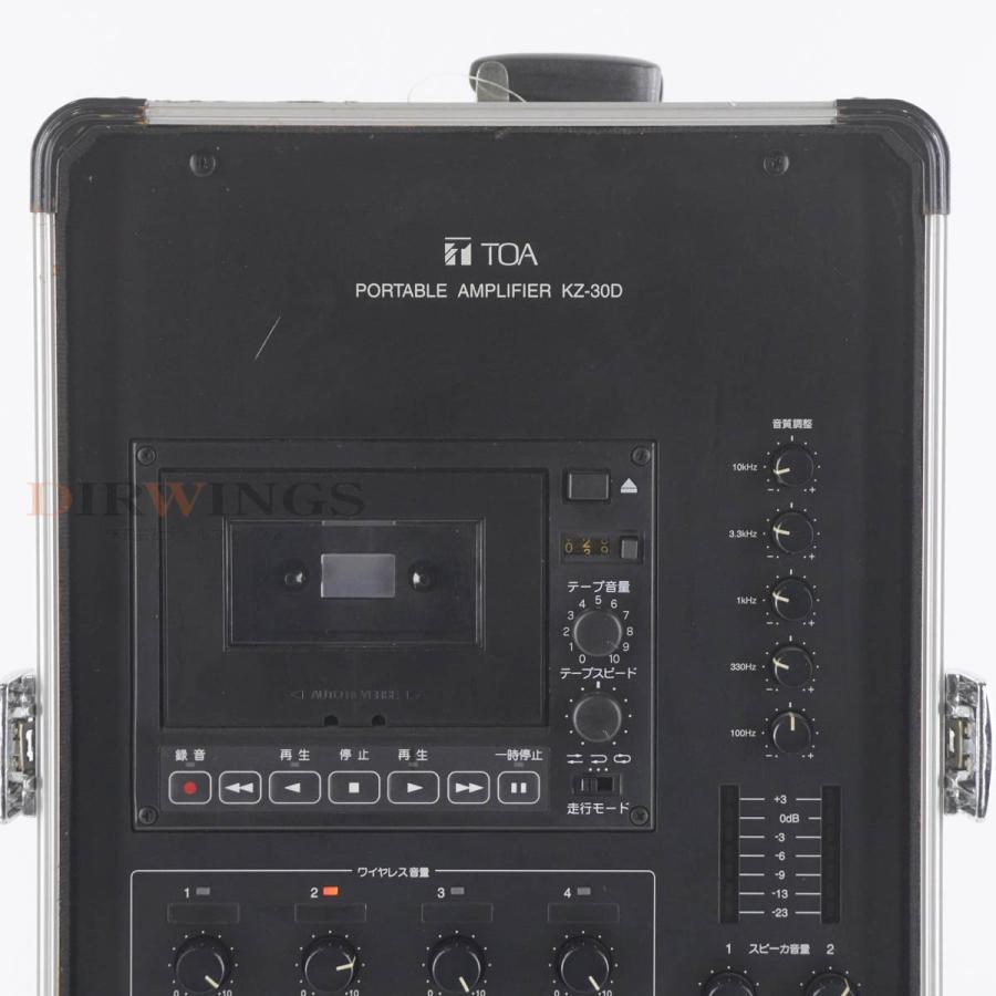 [PG]USED 8日保証 TOA KZ-30D ポータブルアンプ 移動用PAアンプ PORTABLE AMPLIFIER WTU-1820* ...