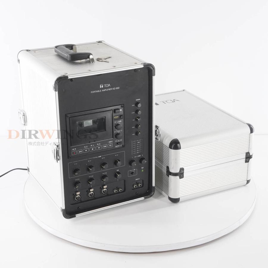 [PG]USED 8日保証 TOA KZ-30D ポータブルアンプ 移動用PAアンプ PORTABLE AMPLIFIER WTU-1820* ...