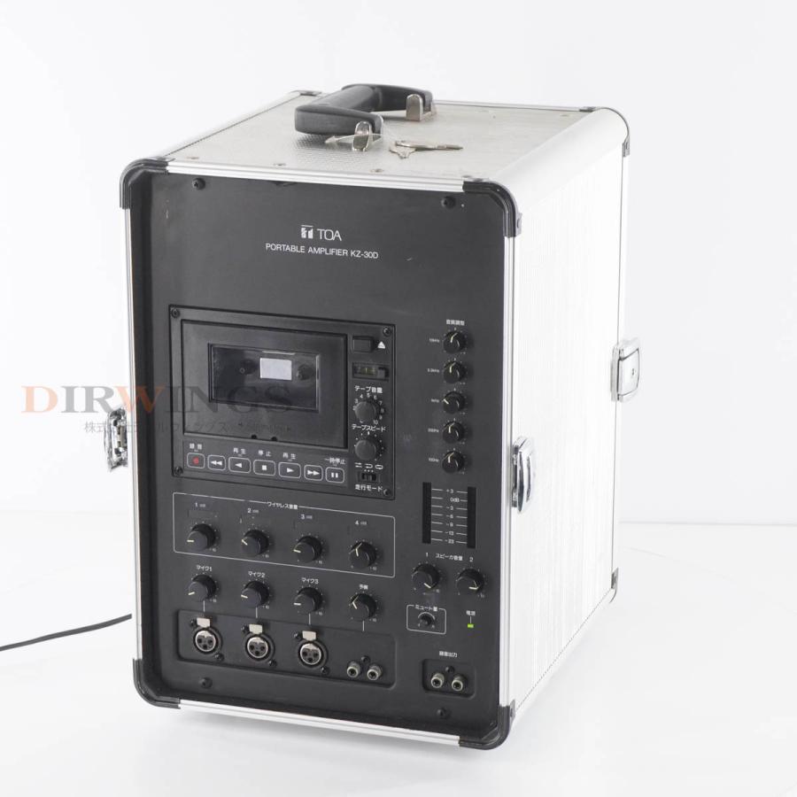 [PG]USED 8日保証 TOA KZ-30D ポータブルアンプ 移動用PAアンプ PORTABLE AMPLIFIER WTU-1820* ...