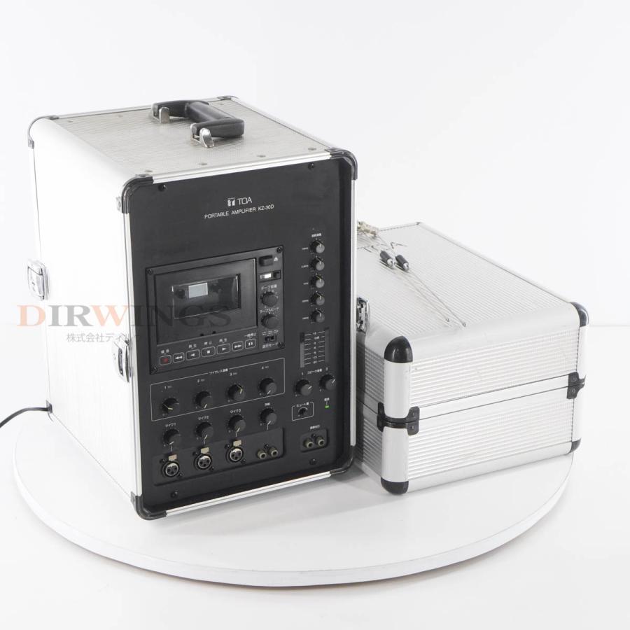 [PG]USED 8日保証 TOA KZ-30D ポータブルアンプ 移動用PAアンプ PORTABLE AMPLIFIER WTU-1820* ...