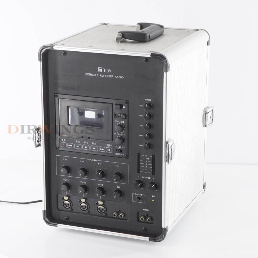 [PG]USED 8日保証 TOA KZ-30D ポータブルアンプ 移動用PAアンプ PORTABLE AMPLIFIER WTU-1820* ...