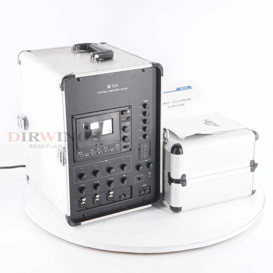 [JB]USED 保証なし TOA KZ-30D ポータブルアンプ 移動用PAアンプ PORTABLE AMPLIFIER WTU-1820* ...
