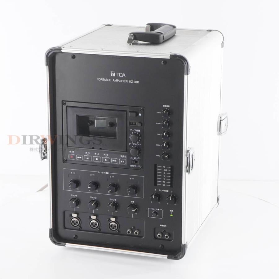 [PG]USED 8日保証 TOA KZ-30D ポータブルアンプ 移動用PAアンプ PORTABLE AMPLIFIER WTU-1820* ...