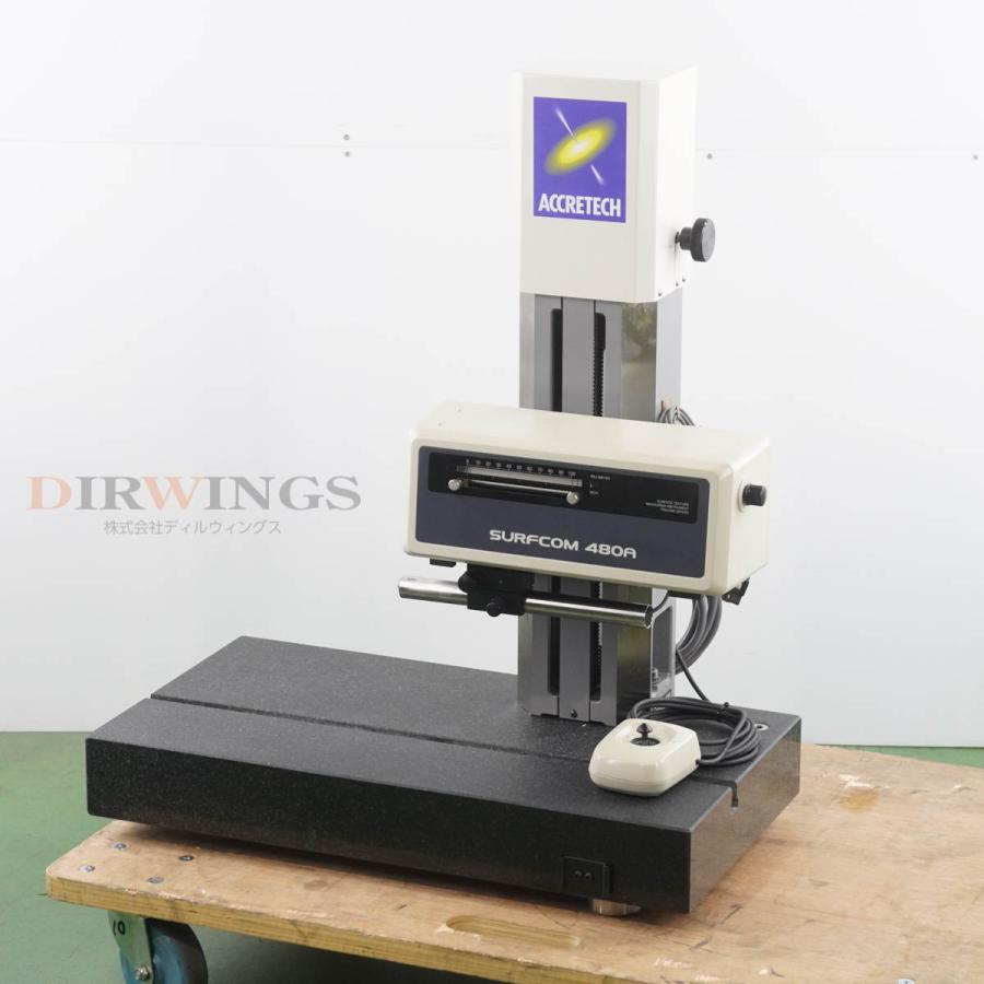 [DW]USED 8日保証 TOKYO SEIMITSU SURFCOM 480A ACCRETECH サーフコム 表面粗さ測定機 輪郭形状 ...