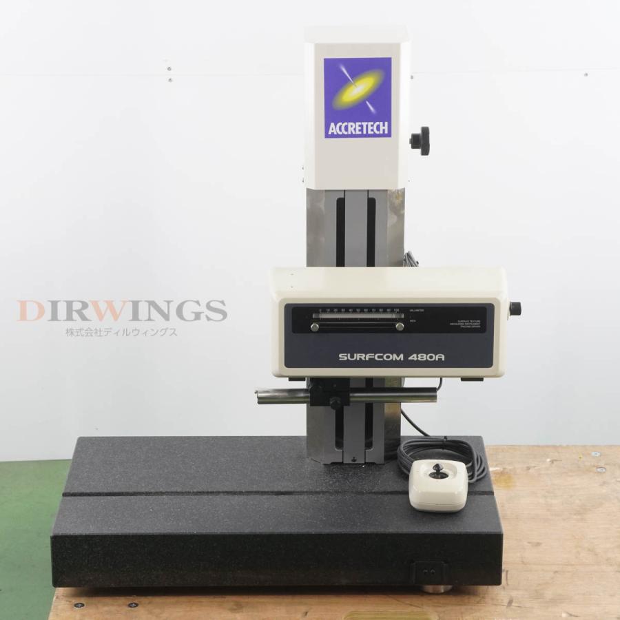 [DW]USED 8日保証 TOKYO SEIMITSU SURFCOM 480A ACCRETECH サーフコム 表面粗さ測定機 輪郭形状 ...