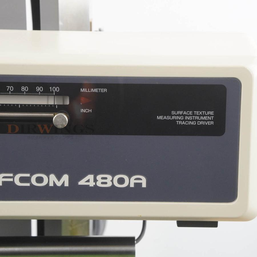 [DW]USED 8日保証 TOKYO SEIMITSU SURFCOM 480A ACCRETECH サーフコム 表面粗さ測定機 輪郭形状 ...