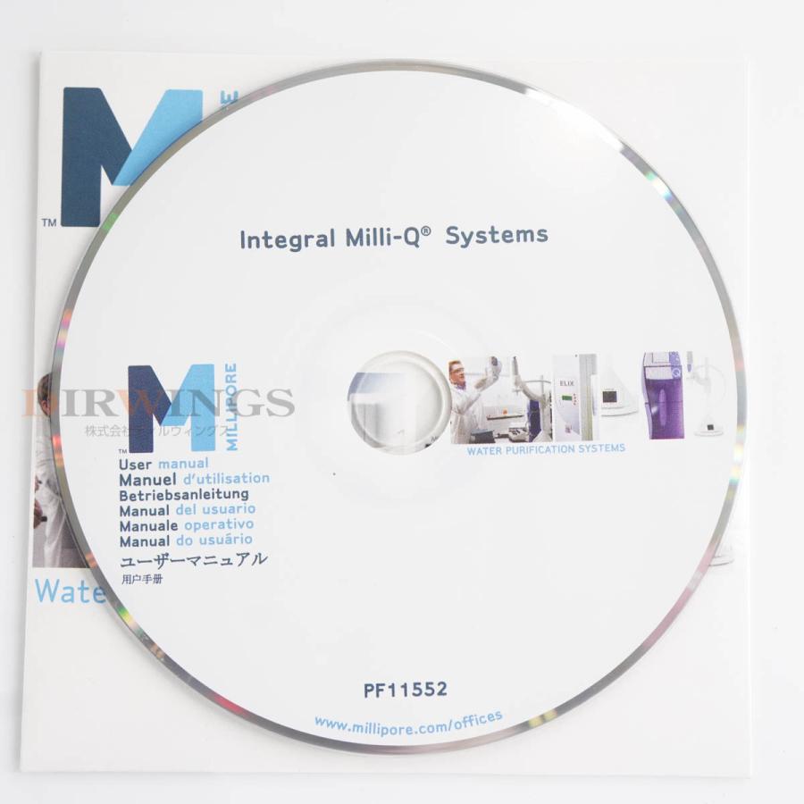 [DW]USED 8日保証 MILLIPORE Milli-Q Integral 5 A10 ZRXQ005T0 純水製造装置 60L Tank Q-POD E-POD 電源コード ソフトウェ ...