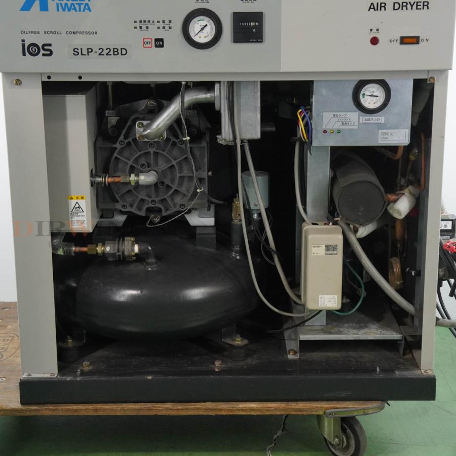 [PG]USED 8日保証 ANEST IWATA SLP-22BD ios オイルフリースクロールコンプレッサー 取扱説明書 [06738-0007] : ソクラボショップ - 通販 ...