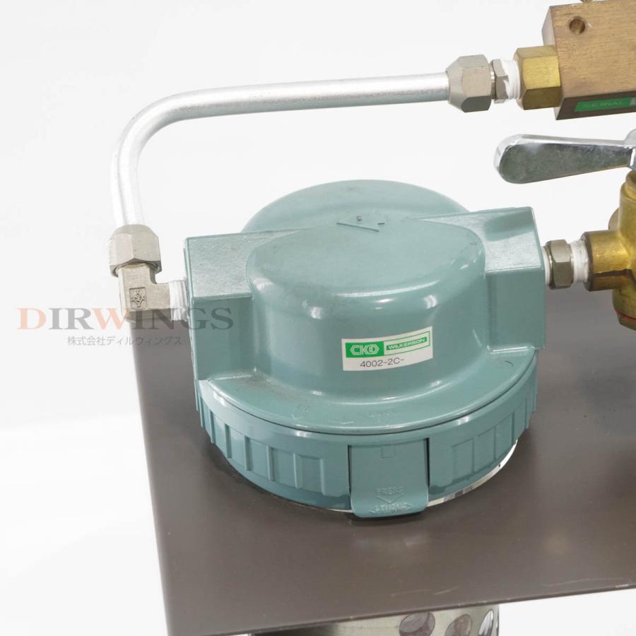 [PG]USED 8日保証 CKD 4002-2C 4002 WILKERSON Air Dryer 乾燥剤式エアドライヤー マニアルエア ...