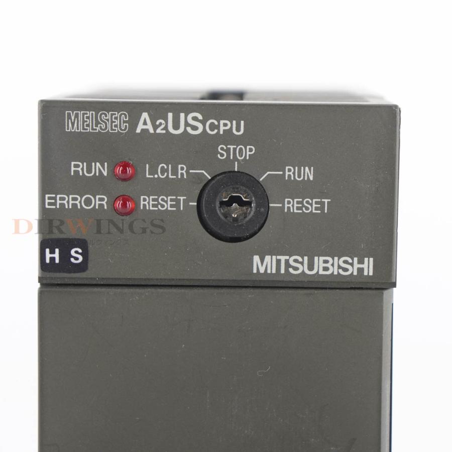 [PG]USED 8日保証 3台入荷 MITSUBISHI A2USCPU MELSEC CPU UNIT CPUユニット PLC シーケンサー プログラマブルコントローラー [06742 ...