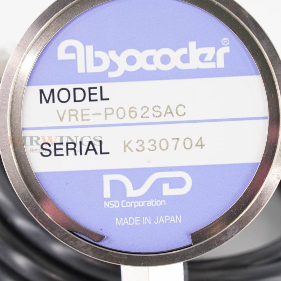 [PG]USED 8日保証 NSD VRE-P062SAC Absocoder 1回転型アブソコーダ検出器 取扱説明書 [06742-0134 ...