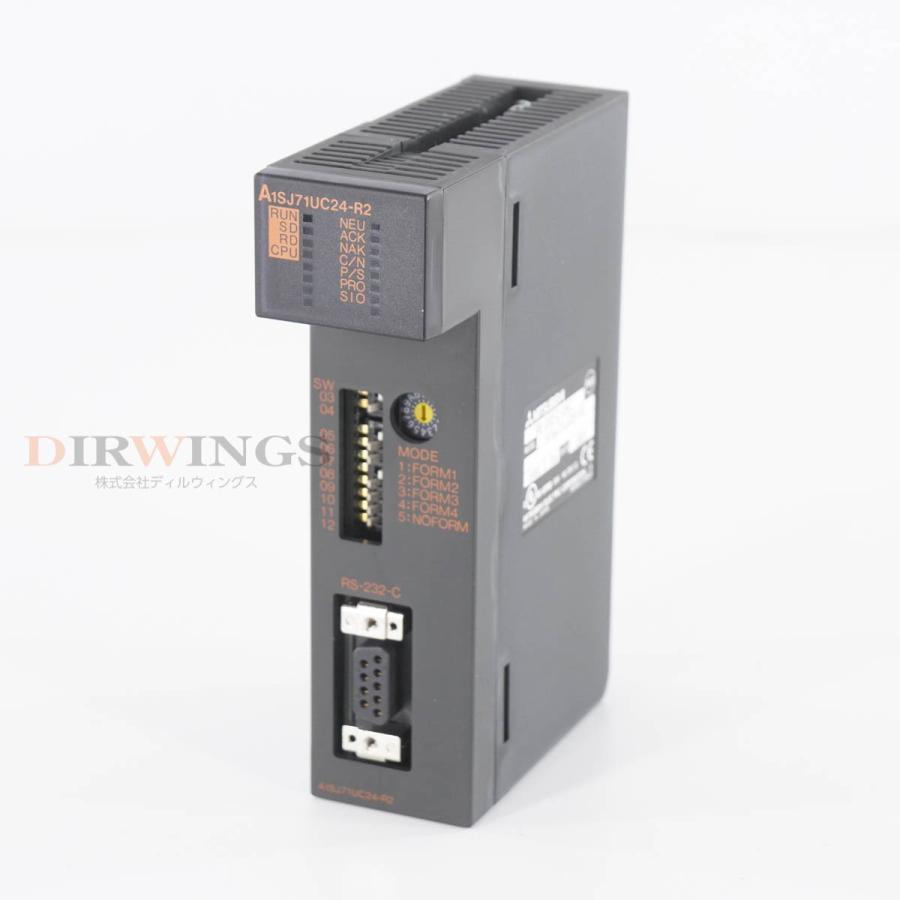 [PG]USED 8日保証 MITSUBISHI A1SJ71UC24-R2 MELSEC RS-232-C UNIT 計算機リンクユニット PLC シーケンサー プログラマブル ...