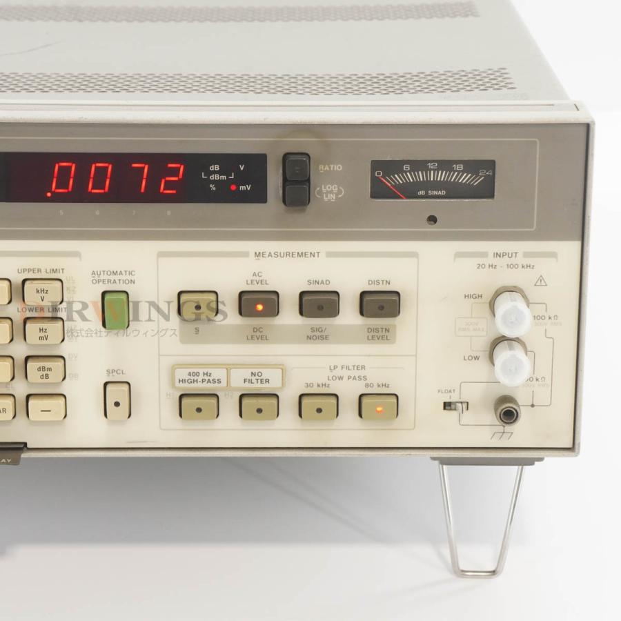 [JB]USED 保証なし hp 8903B AUDIO ANALYZER オーディオアナライザー 20Hz-100kHz [06747 ...