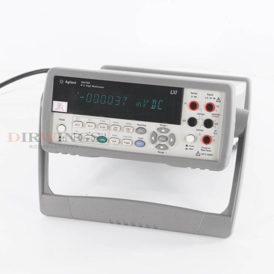 [JB]USED 保証なし Agilent 34410A LXI DMM 6 1/2 Digit Multimeter デジタルマルチメーター ...