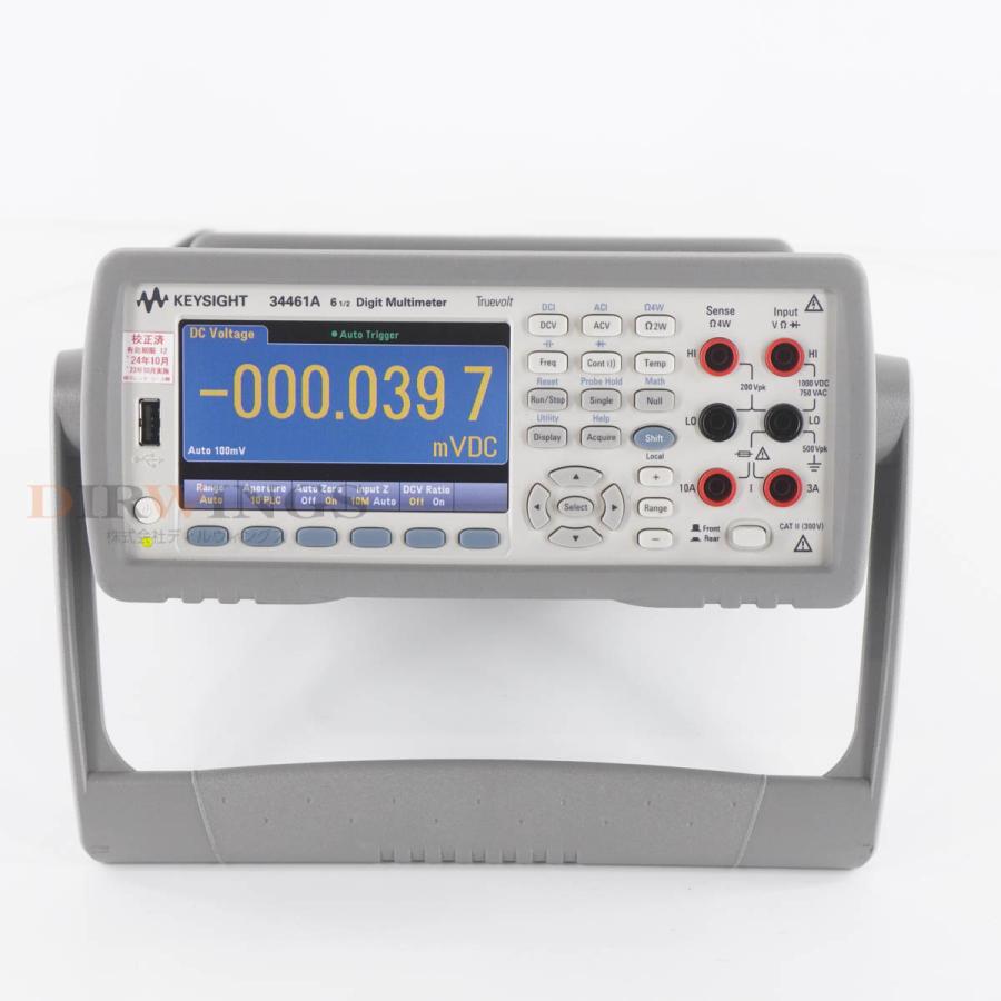 [JB]USED 保証なし Keysight 34461A Truevolt DMM 6 1/2 Digit Multimeter デジタルマルチメーター 電源コード [06759-0073 ...