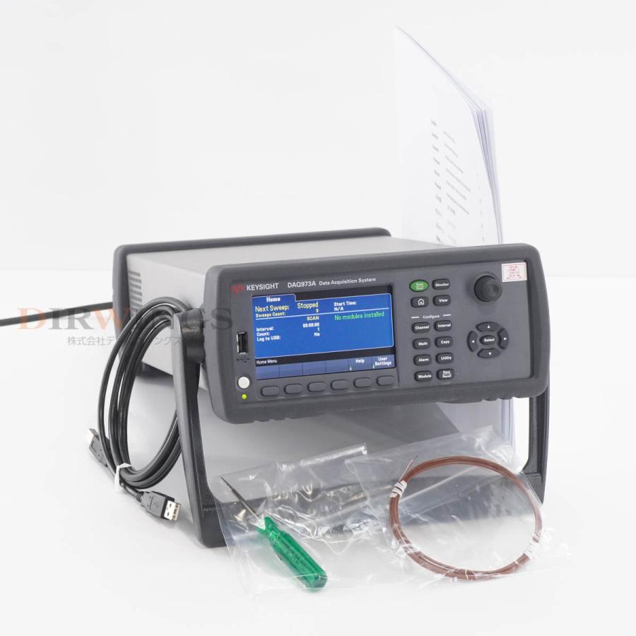 [dw]used 8日保証 校正2025年12月まで有効 Keysight Daq973a Data Acquisition System データ収集システム データロガー 電