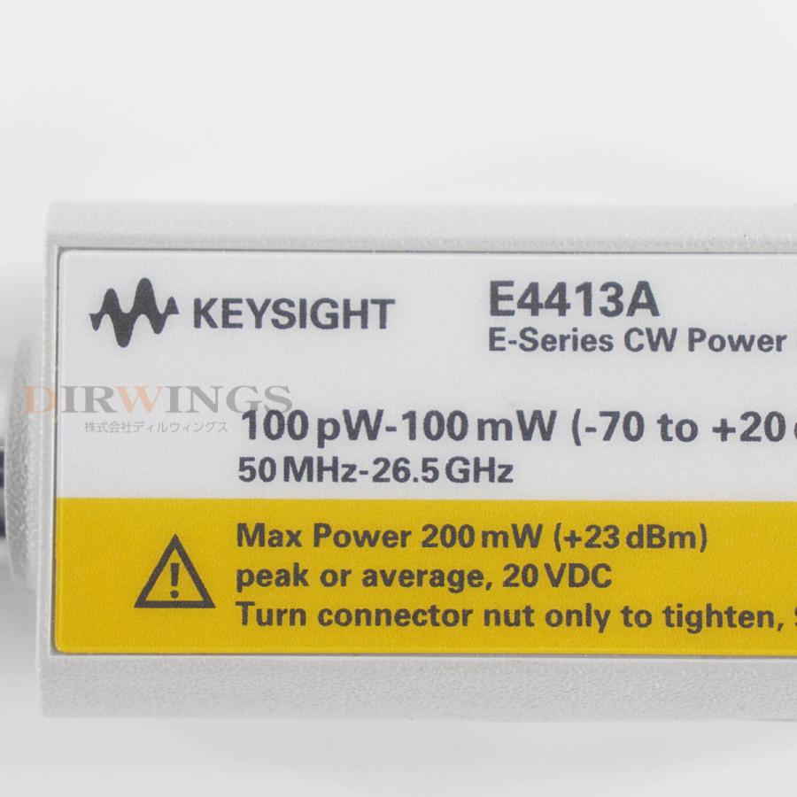 [JB]USED 保証なし Keysight E4413A E-Series CW Power Sensor パワーセンサー 08485 ...
