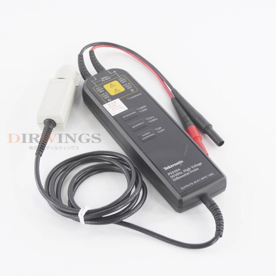 [JB]USED 保証なし Tektronix P5210A P5200A High Voltage Differential Probe 高 ...