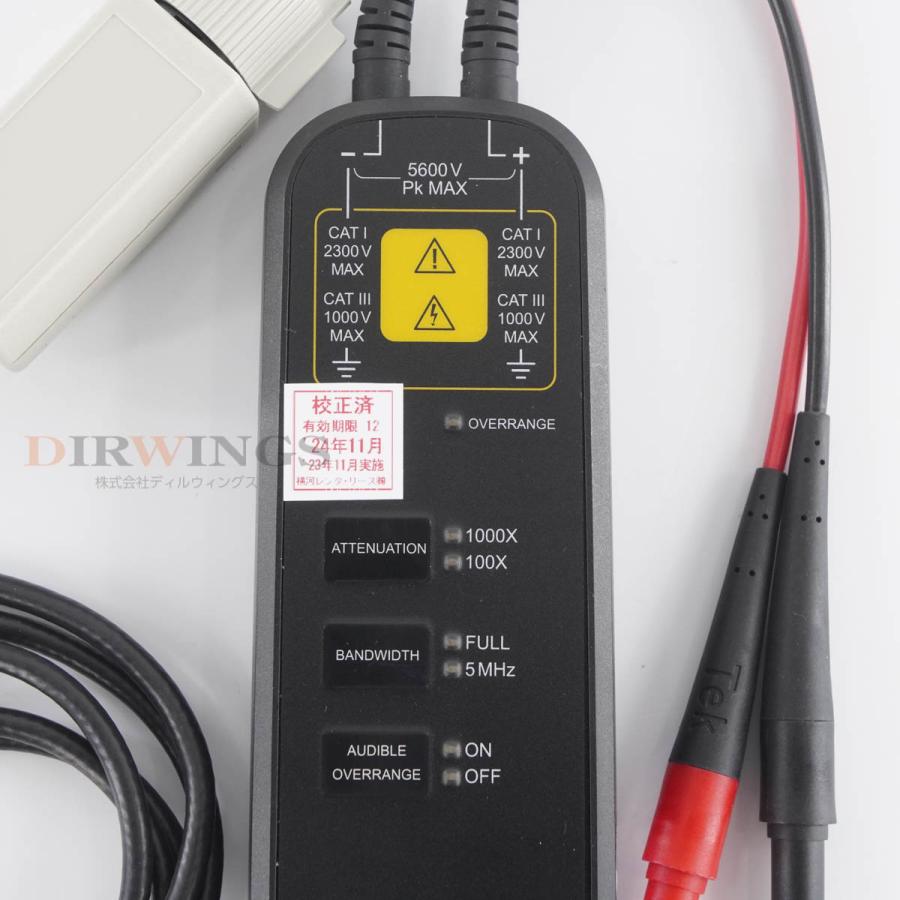 [JB]USED 保証なし Tektronix P5210A P5200A High Voltage Differential Probe 高 ...