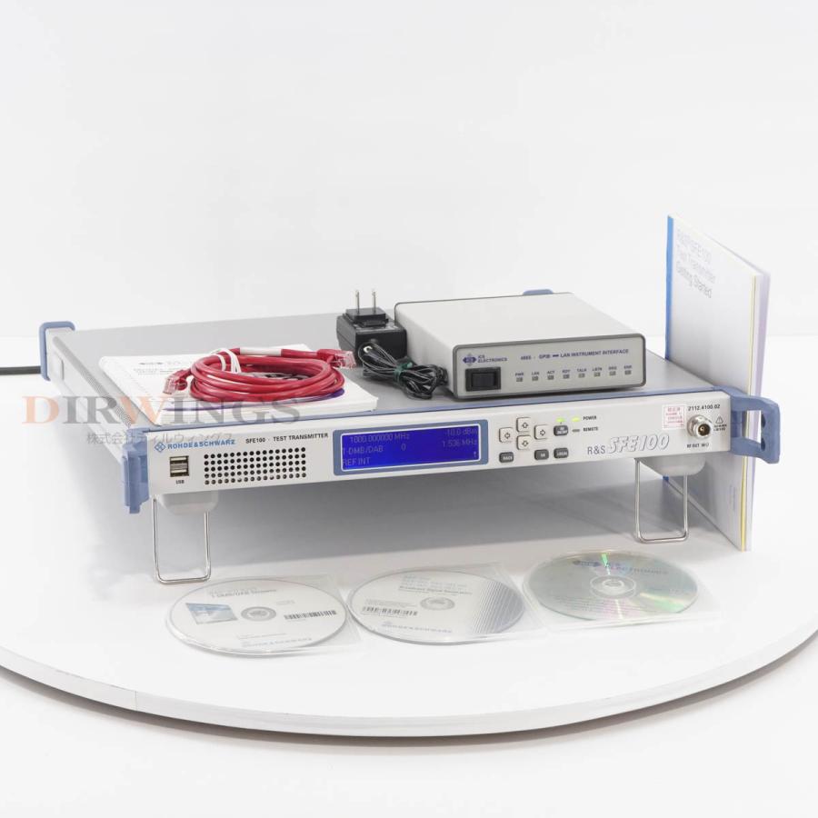 [DW]USED 8日保証 Rohde & Schwarz SFE100 2112.4100.02 TEST TRANSMITTER DTV ...