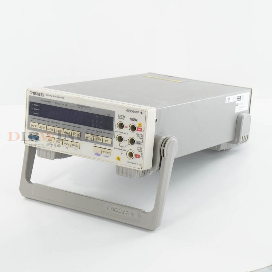 [JB]USED 保証なし YOKOGAWA 7555 755501-1-M/C1 DIGITAL MULTIMETER デジタルマルチ ...