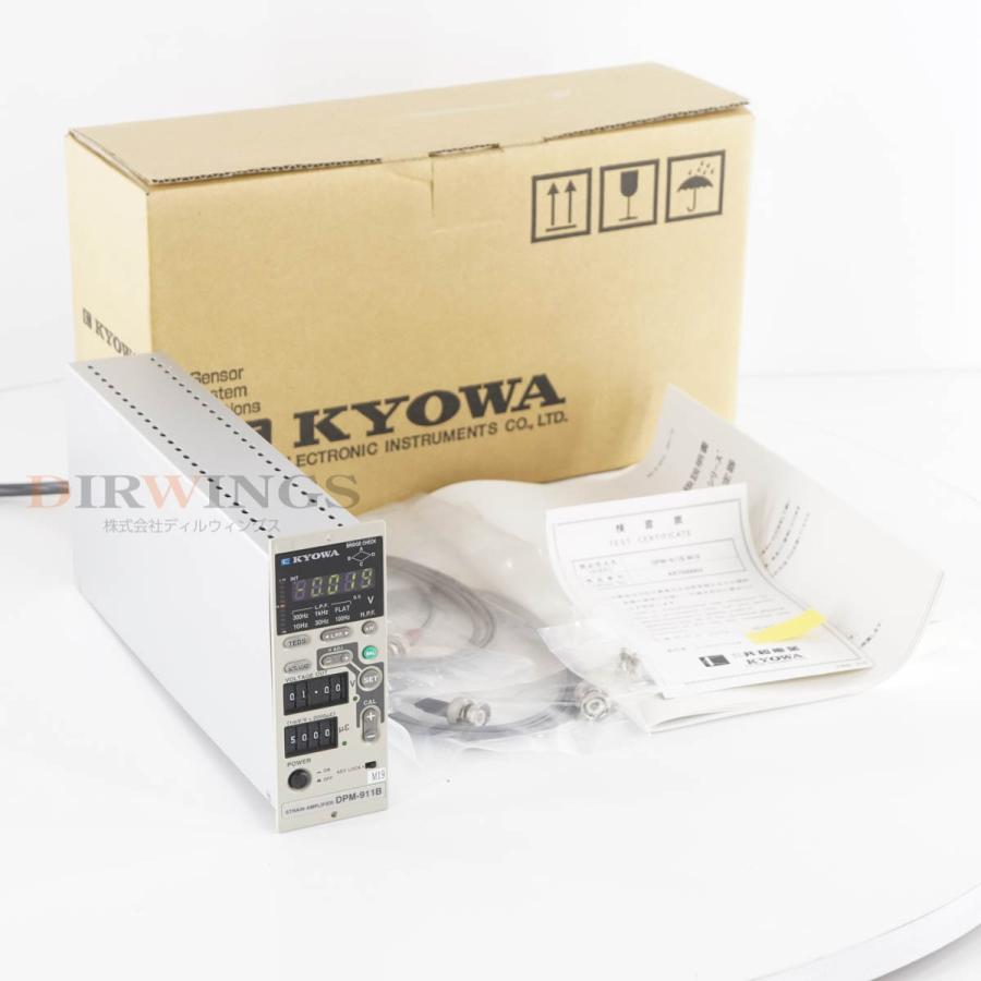 [DW]USED 8日保証 6台入荷 未使用に近い KYOWA DPM-911B M19 DPM-900 STRAIN AMPLIFIER 動ひずみ測定器 ストレインアンプ ...[06765 ...