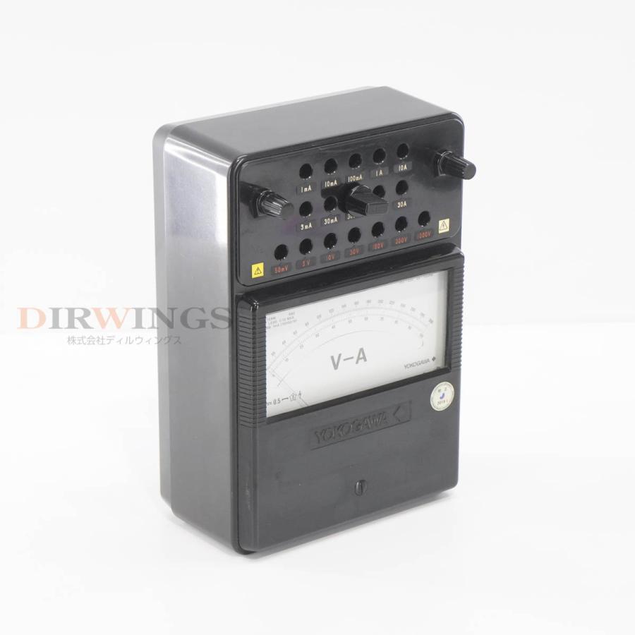 [DW]USED 8日保証 YOKOGAWA 201200 2004 Portable DC Ammeter ＆ Voltmeter 携帯用 ...