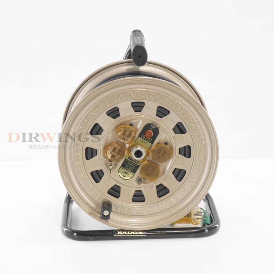 [PG]USED 8日保証 HATAYA GT-301KX コードリール 30m サンタイガーリール 屋内型 5A 125V 4口 ...