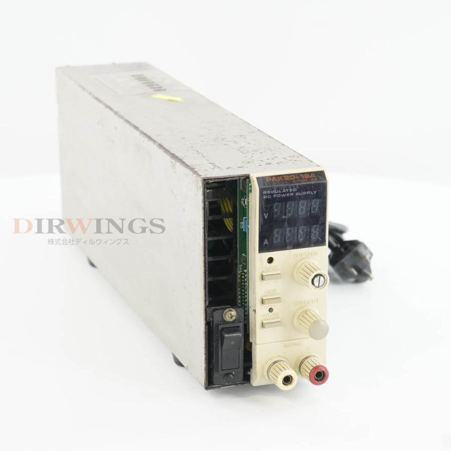 [JB]USED 保証なし KIKUSUI PAK20-18A REGULATED DC POWER SUPPLY 直流安定化電源 DC電源 ...