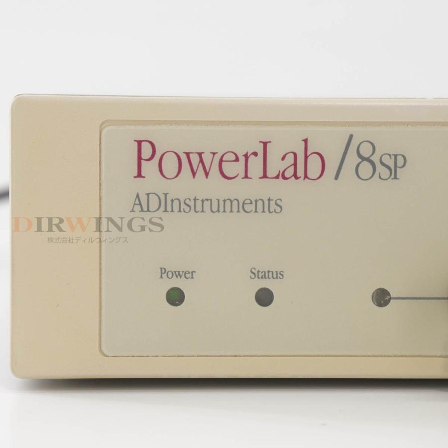 [DW]USED 8日保証 ADInstruments PowerLab/8sp A/D Converter ADコンバーター 気道抵抗データ ...