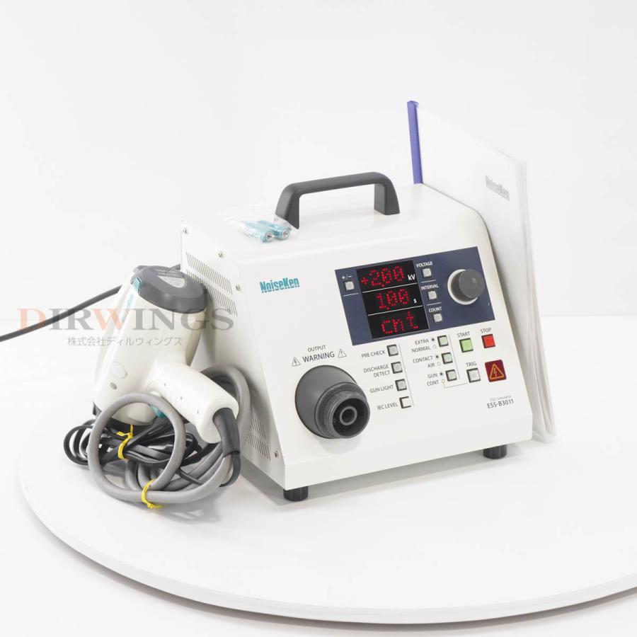 [DW]USED 8日保証 09/2023CAL NoiseKen ESS-B3011 GT-30R ESD Simulator GUN Electrostatic Discharge ...