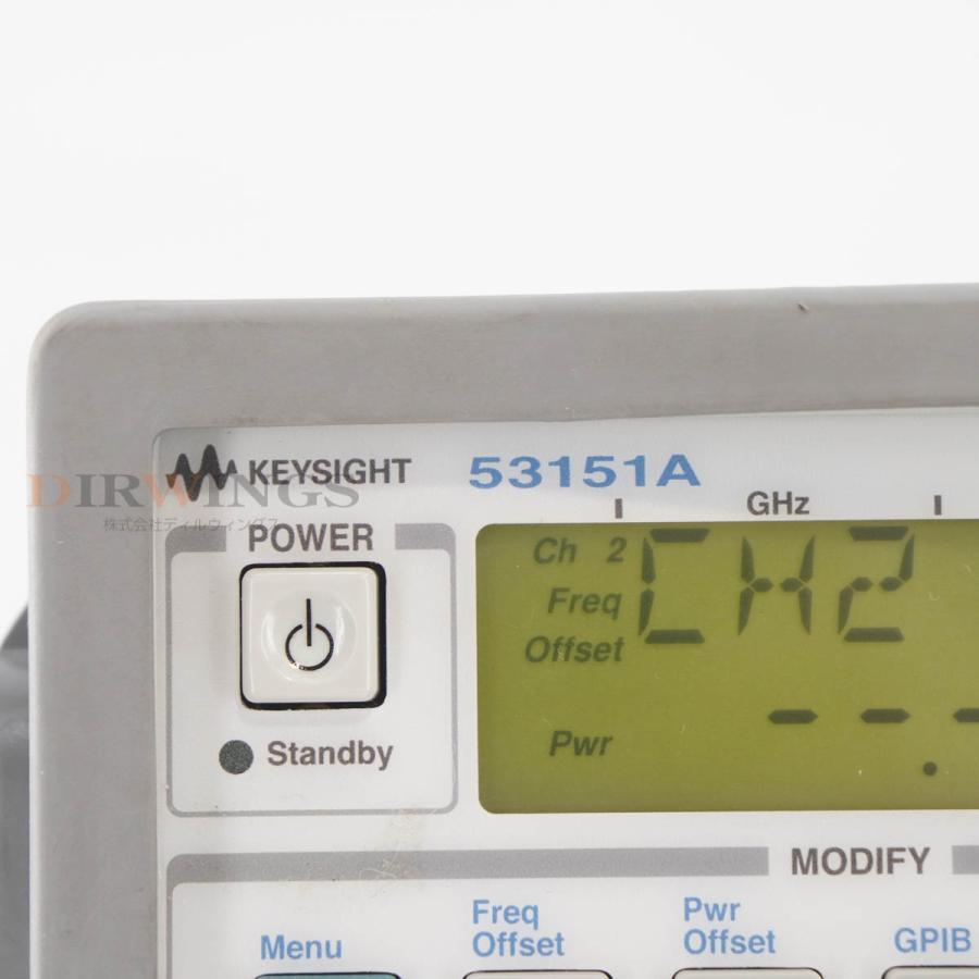 [JB]USED 保証なし Keysight 53151A Microwave Frequency Counter マイクロ波周波数カウンター ...
