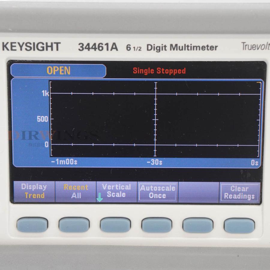 [JB]USED 保証なし Keysight 34461A TrueVolt DMM 6 1/2 Digit Multimeter デジタルマルチメーター 34138A 電源コード ...