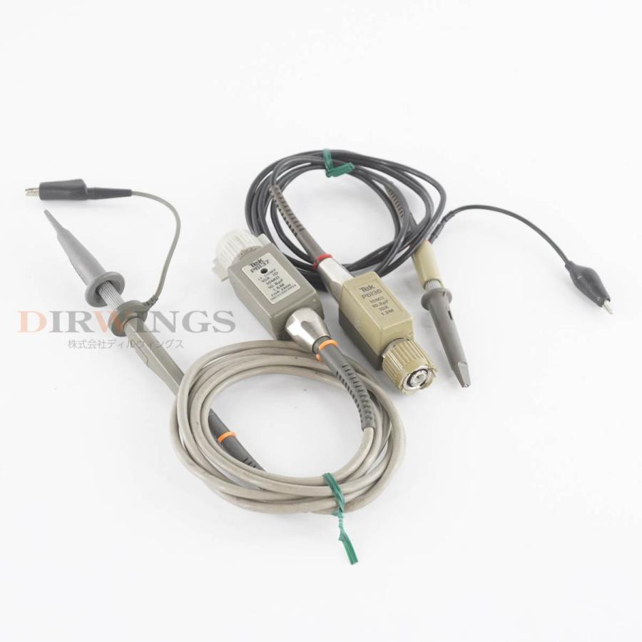 [DW]USED 8日保証 セット Tektronix P6137 P6136 10X Passive Probe for 2400 ...