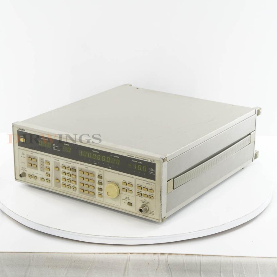 [DW]USED 8日保証 LEADER 3220 STANDARD SIGNAL GENERATOR 標準信号発生器 シグナルジェネレーター ...