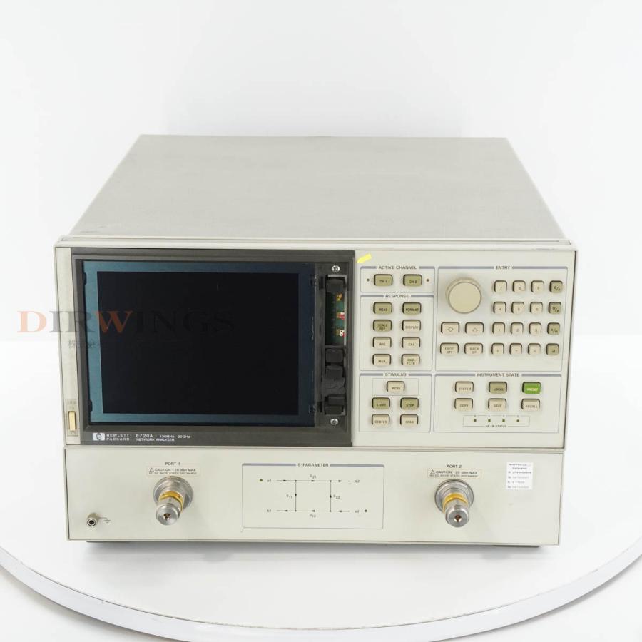 [JB]USED 保証なし hp 8720A NETWORK ANALYZER ネットワークアナライザー OPT 010 130MHz ...