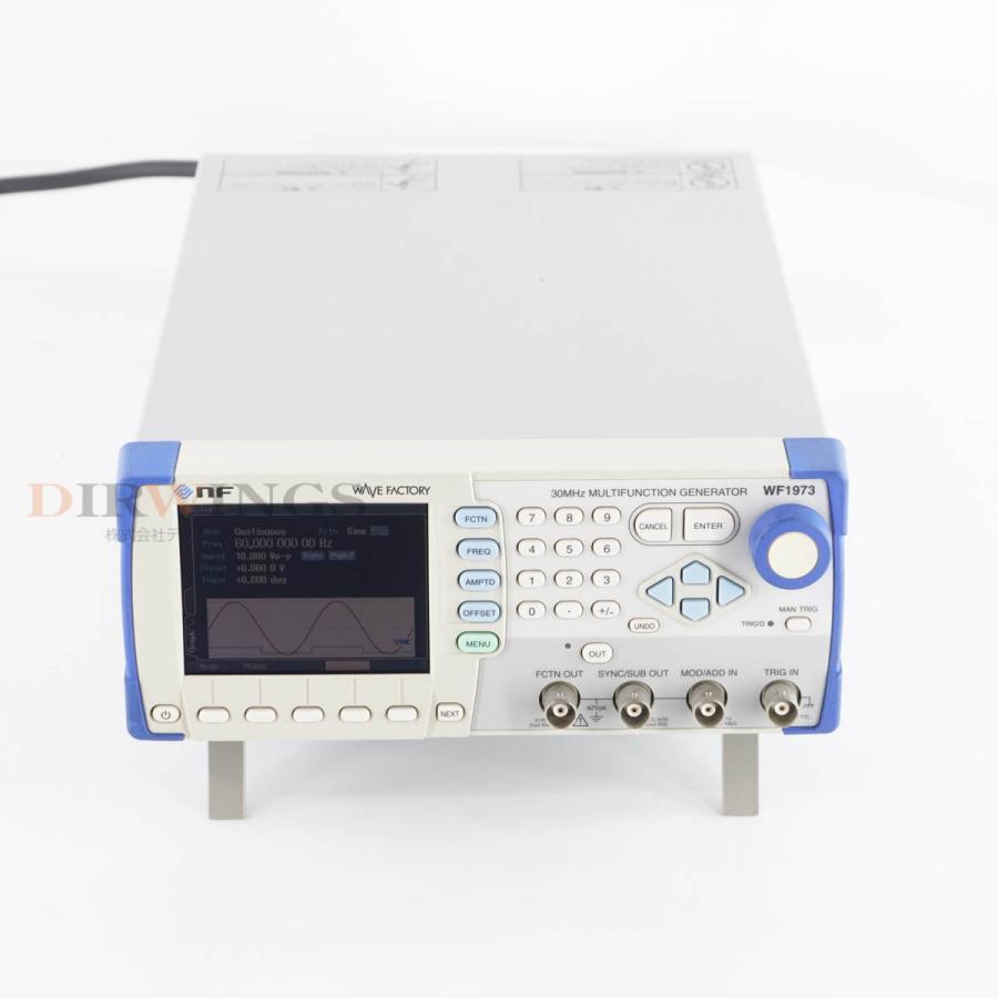 [DW]USED 8日保証 NF WF1973 WAVE FACTORY MULTIFUNCTION GENERATOR マルチファンクション ...