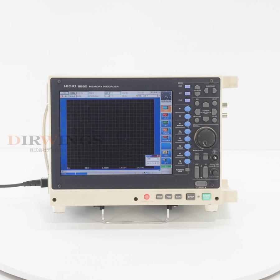 [DW]USED 8日保証 HIOKI 8860 メモハイ MEMORY HiCORDER メモリハイコーダ メモリーハイコーダー 8956 ...