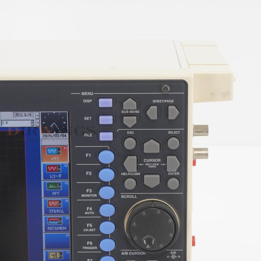[DW]USED 8日保証 HIOKI 8860 メモハイ MEMORY HiCORDER メモリハイコーダ メモリーハイコーダー 8956 ...