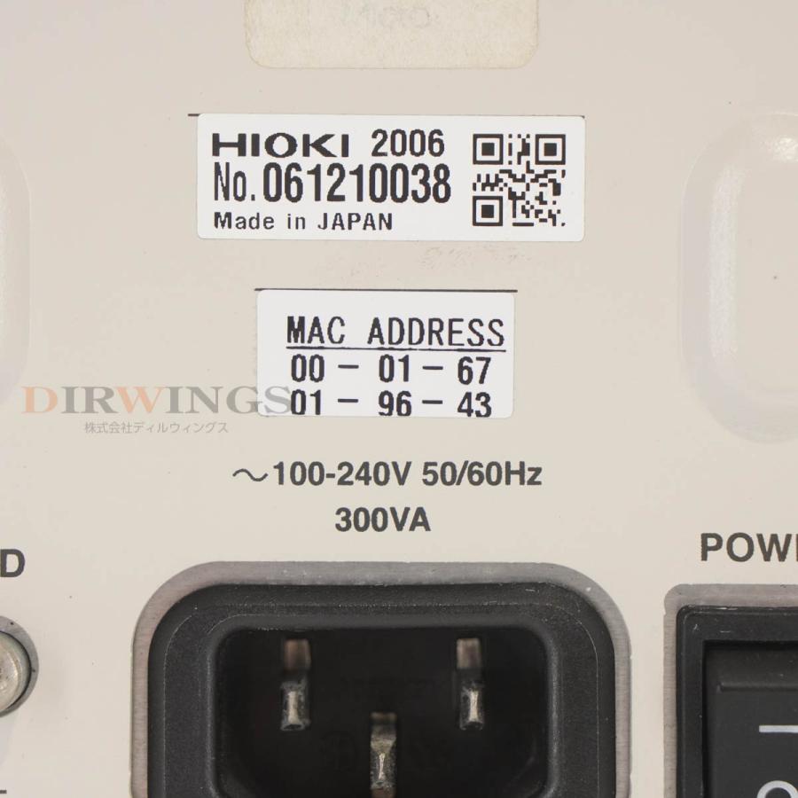 [DW]USED 8日保証 HIOKI 8860 メモハイ MEMORY HiCORDER メモリハイコーダ メモリーハイコーダー 8956 ...