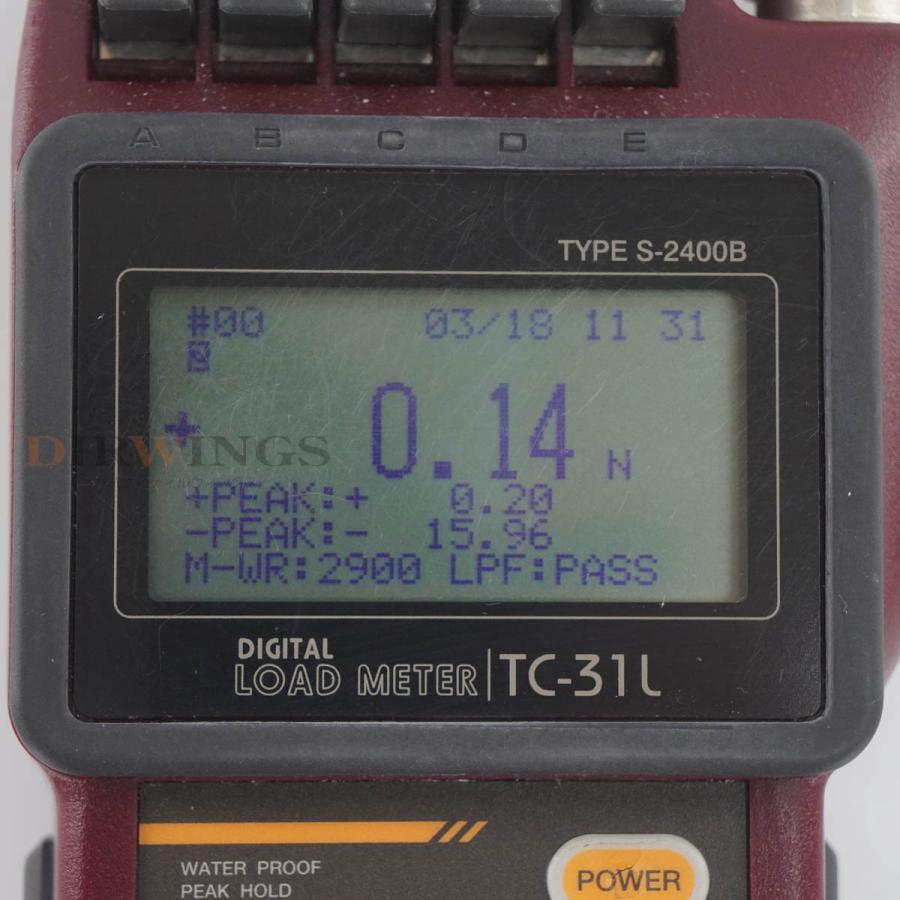 [DW]USED 8日保証 TML TC-31L S-2400B Tokyo Sokki Kenkyujo DIGITAL LOAD ...